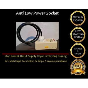 Jual Anti Low Power Socket/ Stop Kontak Anti Jegleg - 3 Lbg - 1M - Kab ...