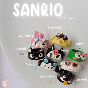 Jual Clay Rings Sanrio Edition Cincin Karakter Aesthetic - Jakarta ...