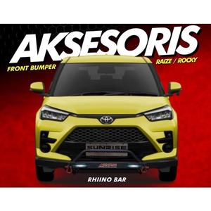 Jual Bumper Rhino Cross Guard Toyota Raize / Daihatsu Rocky With Drl ...