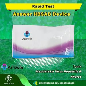 Jual ANSWER HBSAB DEVICE (PER TEST) - Jakarta Timur - Medicalogy ...