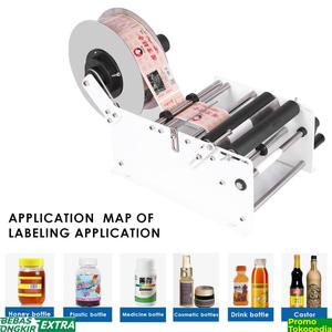 Jual New Mesin Label Manual Semi Otomatis 15-25 Botol / 30 Warna Ukuran ...