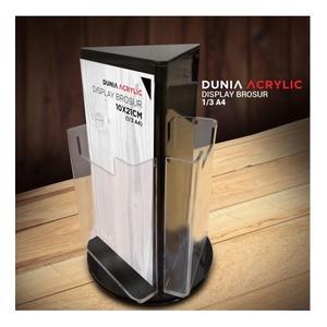 Jual Tempat Brosur Akrilik / akrilik brosur / display brosur putar ...