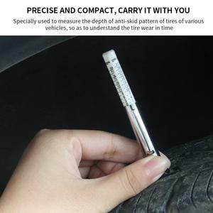 Jual IU086 2fire Tire Tread Depth Gauge Smart Color Coded Tread Ruler ...