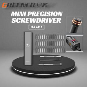 Jual GREENER Tool Kit Screwdriver Set 44 in 1 - Obeng Service HP Laptop ...