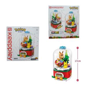 Jual Keeppley Bricks Pokemon Pikchu Christmas Music Box - Kota Malang ...