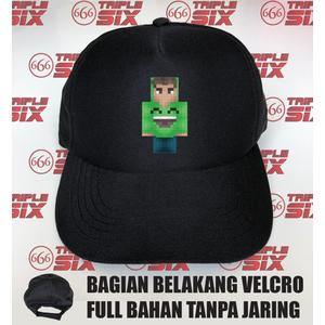 Jual Topi Baseball Minecraft Streamer Jelly Character - Jakarta Barat ...