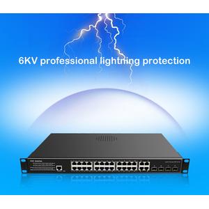 Jual RTMart Vlan 32 Port Penuh Gigabit Managed PoE Switch - Kab ...