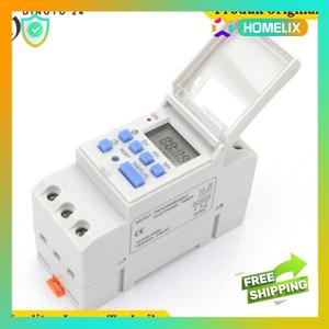Jual Saklar Waktu Otomatis Digital Timer Time Switch Relay 16A 220V AC ...