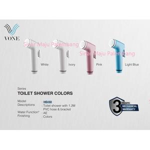 Jual VONE HS-50 Toilet Shower Set Jet Bidet Cebok Kloset Closet Putih ...