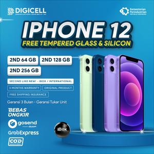 Jual IPHONE 12 64 128 256 GB SECOND MULUS INTER IBOX - 128 GB INTER, PURPLE - Kota Bandung ...