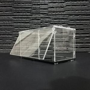 Jual Display Produk Box Kotak Akrilik Custom 3 mm - Model Tudung, Hitam ...