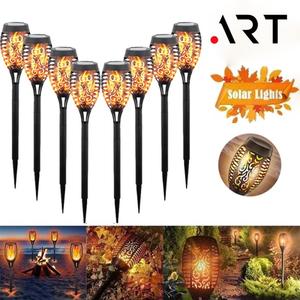 Jual Lampu Obor api Solar LED / Lampu Taman Model Obor Tenaga Surya LED ...