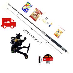 Jual Set Joran Pancing laut Fiber Solid 1.6Sampai 1.80 M super KOMPLIT ...