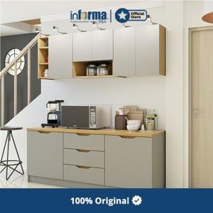 Jual Informa - Kabinet Dapur - Ivy Kabinet Dapur 1.8 Mtr - Abu-Abu ...