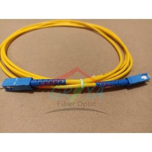 Jual patchcord 2 meter fiber optik sc upc - patchcore 2 biru biru - Kab ...