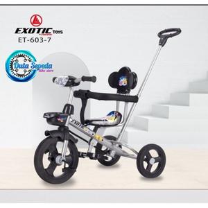 Jual Sepeda anak balita Tricycle EXOTIC 603-7 dan AT Star one Musik ...