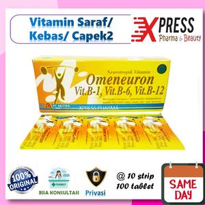 Jual ⚡XPRESS⚡ Omeneuron DUS obat Vitamin B Complex Neuropati Tablet ...