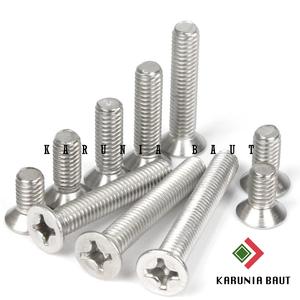 Jual BAUT OBENG PLUS + BAUT JF M8 STAINLEES STEEL 304 DRAT 8 MM PITCH 1.25 - 8X60 - Kab. Bandung ...