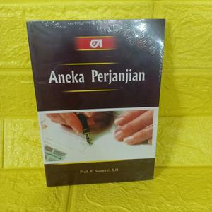 Jual BUKU ANEKA PERJANJIAN ( PROF. R. SUBEKTI, S. H ) - Jakarta Selatan ...
