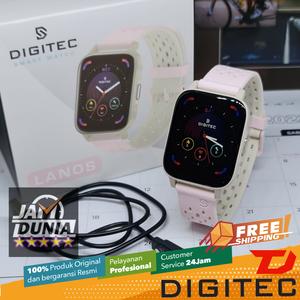 Promo SMARTWATCH DIGITEC ORIGINAL LANOS PINK Jam Tangan Pria Wanita TR ...
