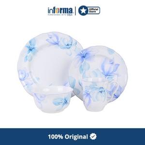 Jual INFORMA - SET PIRING - DINNER SET BLUE MAGNOLIA (16) - Kota ...