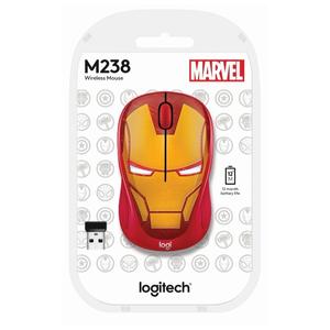Jual Mouse Logitech M238 Marvel Wireless Original Resmi - IronMan ...