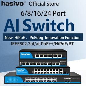 Jual Ai Switch Poe Switch 4 Port 8 Port 16 Port Ethernet Switch Jart ...