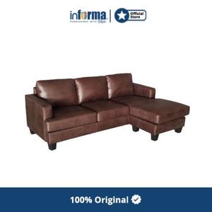 Jual INFORMA LOUISE SOFA SUDUT MODULAR - COKELAT TUA - Kota Bandung ...