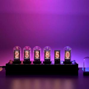 Promo ELEKSTUBE Tube Clock 2ND Generation, 6 Bit IPS LCD Screen Cicil 0 ...