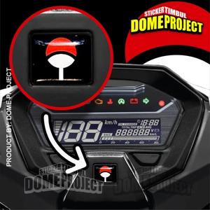 Jual EMBLEM SPEEDOMETER HONDA LOGO UCHIHA STIKER TIMBUL AKSESORIS MOTOR ...