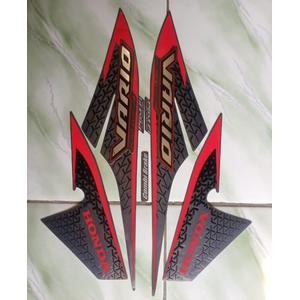 Jual stiker striping motor honda vario 110 2017 - drak grey - drak grey ...