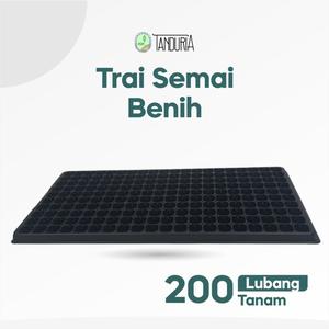 Jual TANDURIA - Tray Semai 200 lubang Traypot Pot Seed Tray Semai ORI ...
