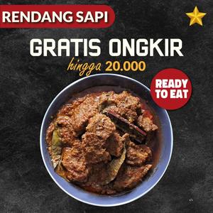Promo Rendang Daging Sapi Premium / Rendang Beef Padang / Ready To Cook ...