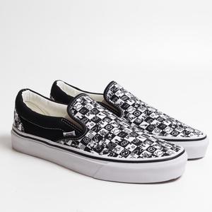 Jual Sepatu Vans Slip On Classics Doodle Checkerboard BW 100% Original ...