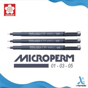 Jual Drawing Pen Sakura MicroPerm Permanent Industrial Waterproof ...