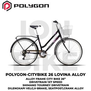 Jual Sepeda City Bike 26 Polygon Lovina Alloy Terbaru Citybike Wanita ...