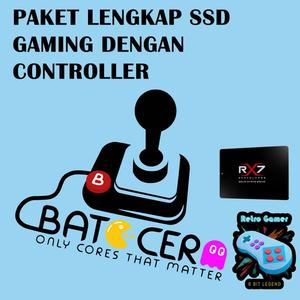 Jual Paket Lengkap SSD Gaming Batocera Dengan Controller - 120GB + 1 ...