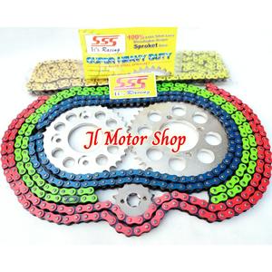 Jual GEAR SET GEARSET SSS 415 VIXION OLD NEW R15 OLD V2 XABRE MX KING BYSON - GEAR HITAM, HIJAU ...