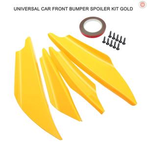 Jual Universal Car Front Bumper Spoiler Lip Splitter Fin Splitters Body ...