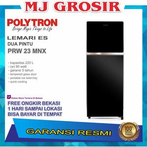 Jual KULKAS POLYTRON PRW 23 MNX LEMARI ES 2 PINTU PRW 23 MNX TEMPERED ...