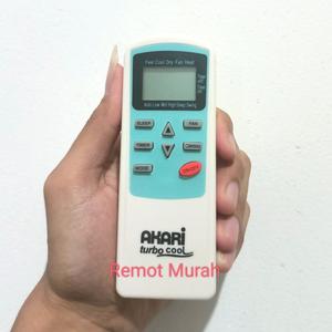 Jual REMOT / REMOTE AC AKARI turbo cool Original Asli - Kota Surakarta - verifistore | Tokopedia