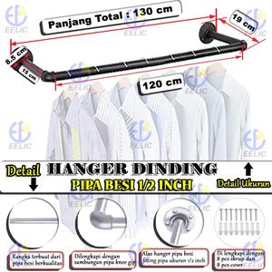 Jual EELIC HPB-1SUSUN -1/2Inch Hanger pipa besi flange dengan ukuran ...