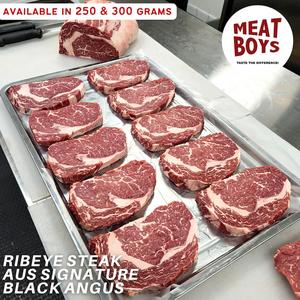 Jual RIBEYE STEAK MB3-5 AUS SIGNATURE BLACK ANGUS - 300 Gram - Jakarta ...