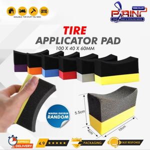 Jual Tire Applicator Pad untuk Semir Ban, Busa Aplikator Ban Mobil ...