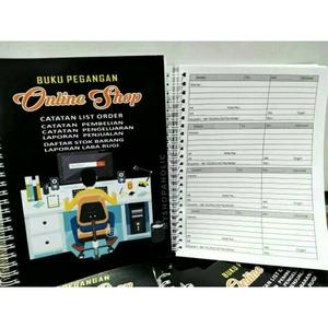 Jual Buku Rekap Order dan Aliran Kas Onlineshop Lengkap Murah langsung ...