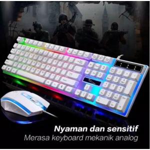 Jual Keyboard Gaming Varro Lycan Mouse Gaming RGB Keyboard Mouse Gaming ...