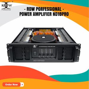 Jual POWER AMPLIFIER ND18PRO ND 18 ND18 PRO RDW PROFESIONAL - Kota ...
