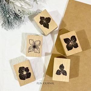 Jual FLOWER WOODEN STAMP STEMPEL KAYU UNTUK JURNAL JOURNAL SCRAPBOOK ...