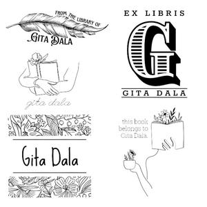 Jual BOOK STAMP STEMPEL BUKU DESIGN UNIK SERI 4 - Kota Surabaya - kiko ...