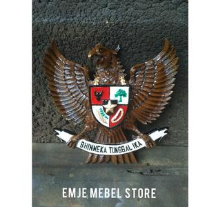 Jual Lambang Garuda Jati Ornamen Ukir Jepara Hiasan Dinding Kayu - Kab ...